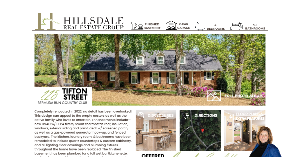 225 Tifton Landing Page (Website)